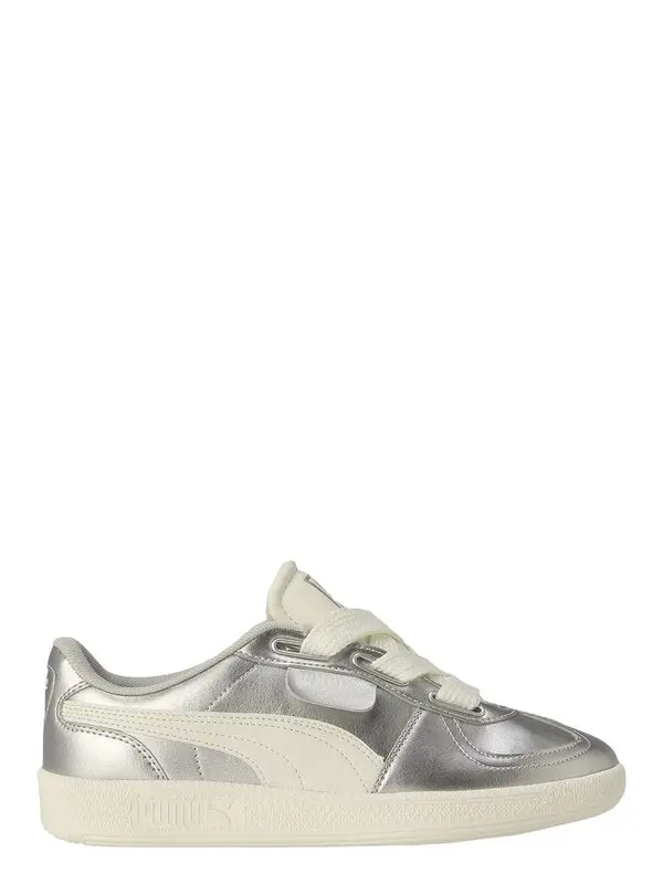 PUMA Palermo Wide Lace Sneakers - Silver
