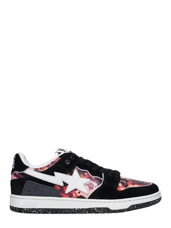 BAPE Sk8 Sta #3 'map Camo Pack - Black