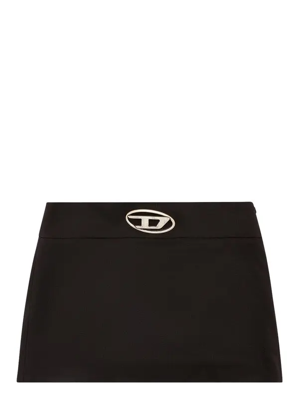 DIESEL® Mini Skirt - Black
