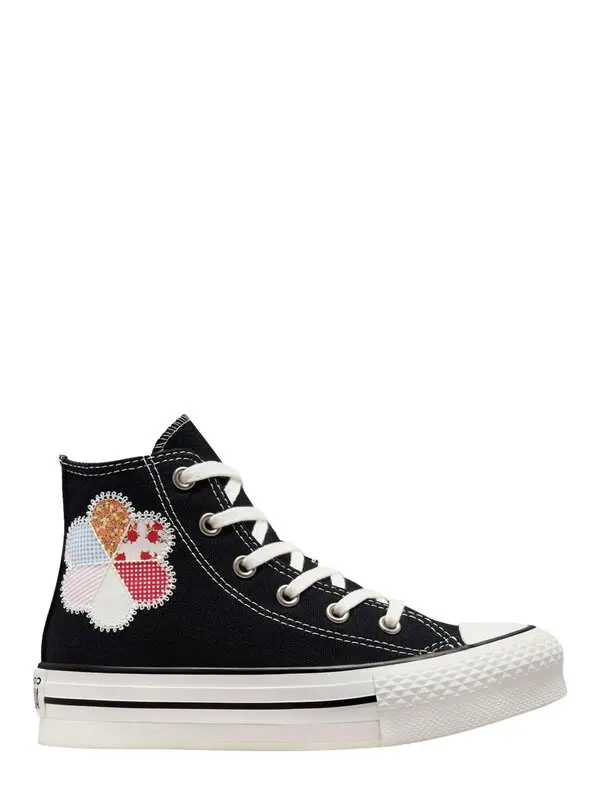 CONVERSE Chuck Taylor All Star Eva Lift Platform High Ps Crafted Patchwork - Black