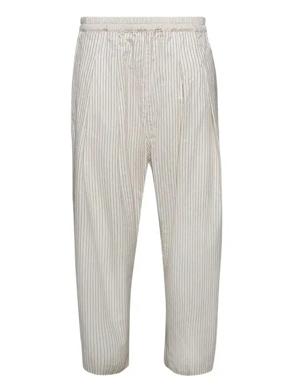 MAISON MARGIELA Loose Fit Trousers - White