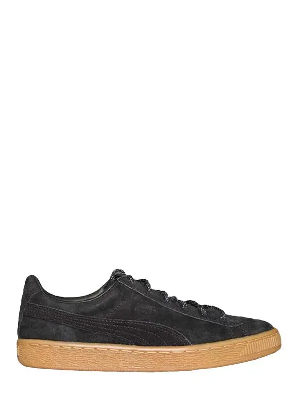 PUMA Basket Classic Winterized Jr Gum Sneakers - Black