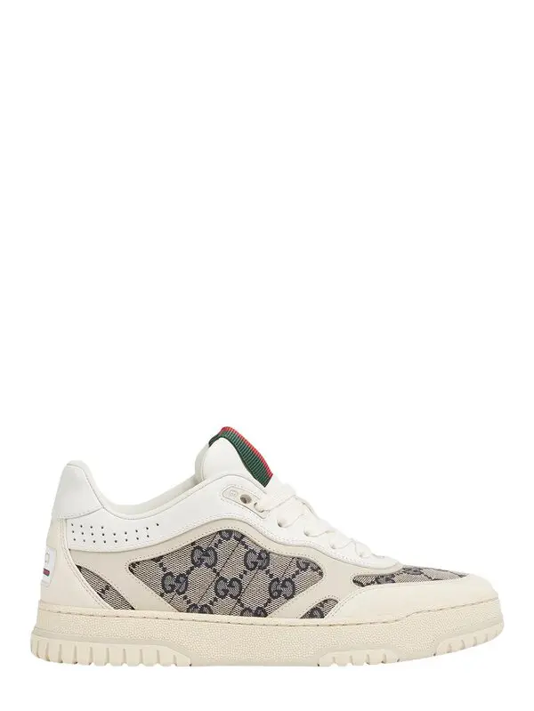 Gucci Re-web Low Top Sneakers - Cream