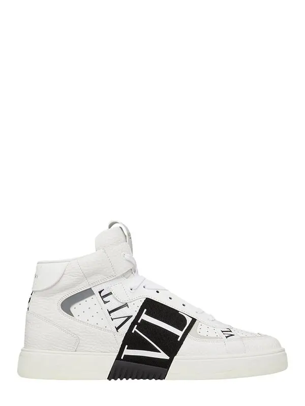 Valentino Garavani Vl7n Mid High-top Sneakers - White