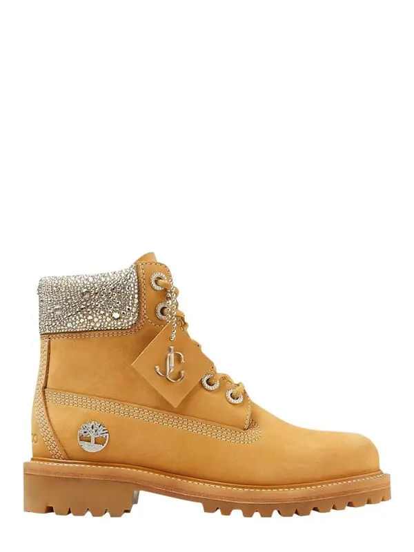 Timberland Jimmy Choo X 6 Inch Premium Boots - Tan
