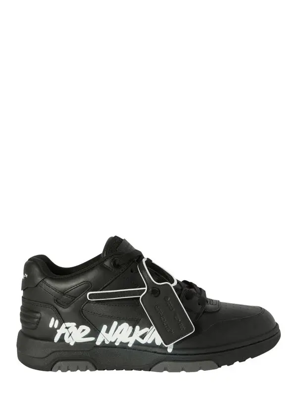 Off-White Out Of Office 'for Walking' Sneakers - Black