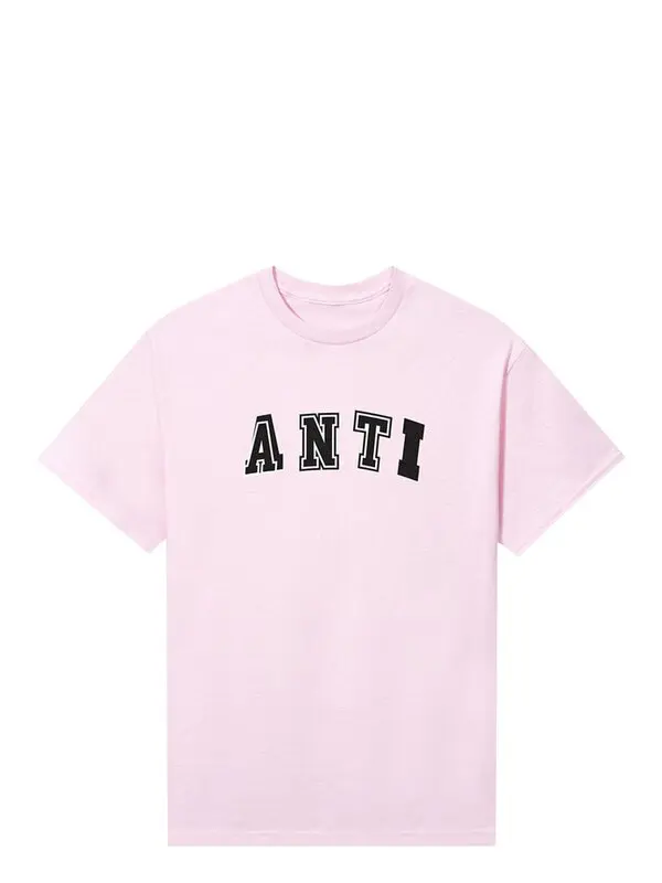 ANTI SOCIAL SOCIAL CLUB X 2 Tone Anti College Tee - Pink