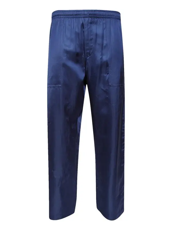 BODE Satin Track Pants - Blue