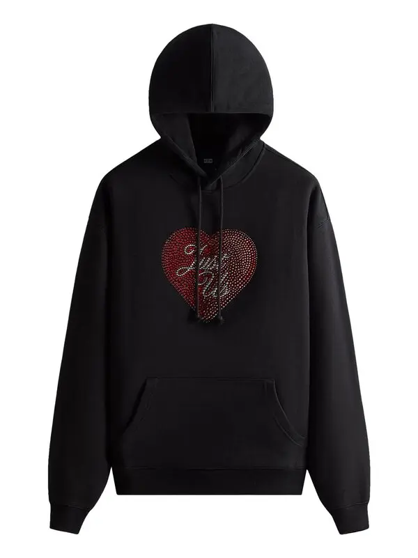 Kith Just Us Swarovski® Crystals Hoodie - Black