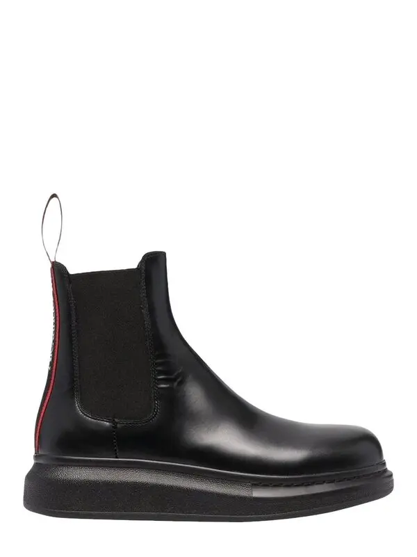 Alexander McQueen Hybrid Chelsea Boot - Black