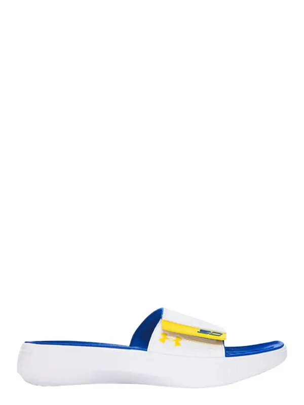 Under Armour Curry Slides - White