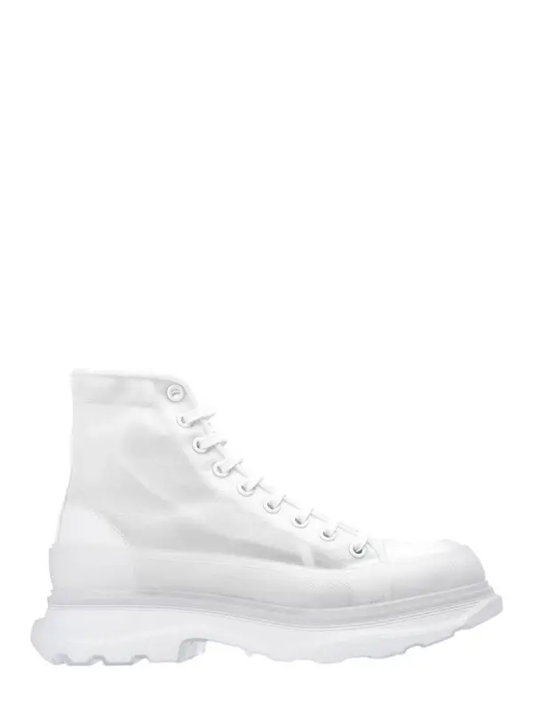 Alexander McQueen Tread Slick Boots - White