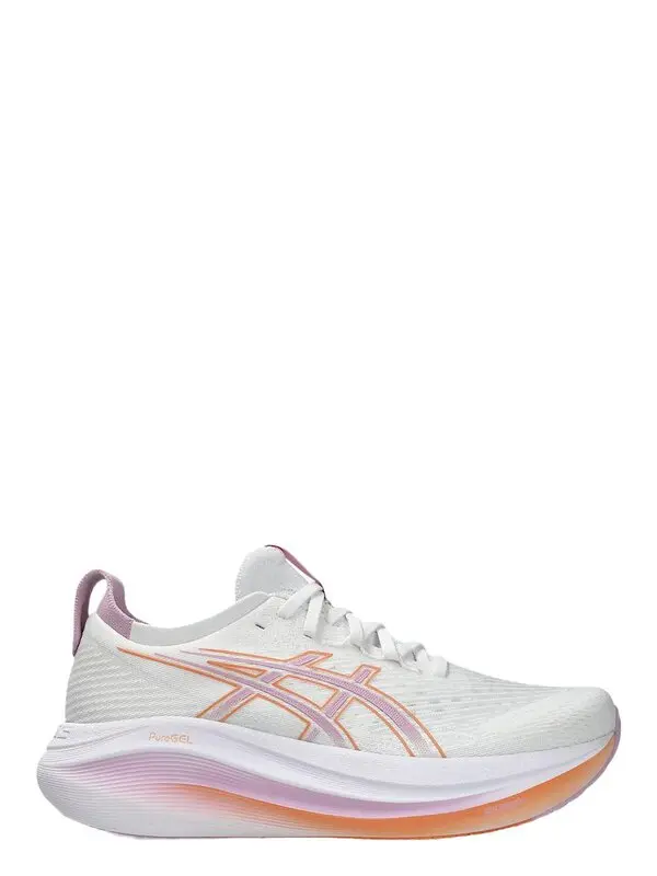 Asics Wmns Gel Nimbus 27 Wide Sneakers - White