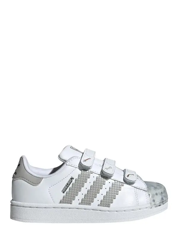 Adidas Minecraft X Superstar C 'skeleton - White