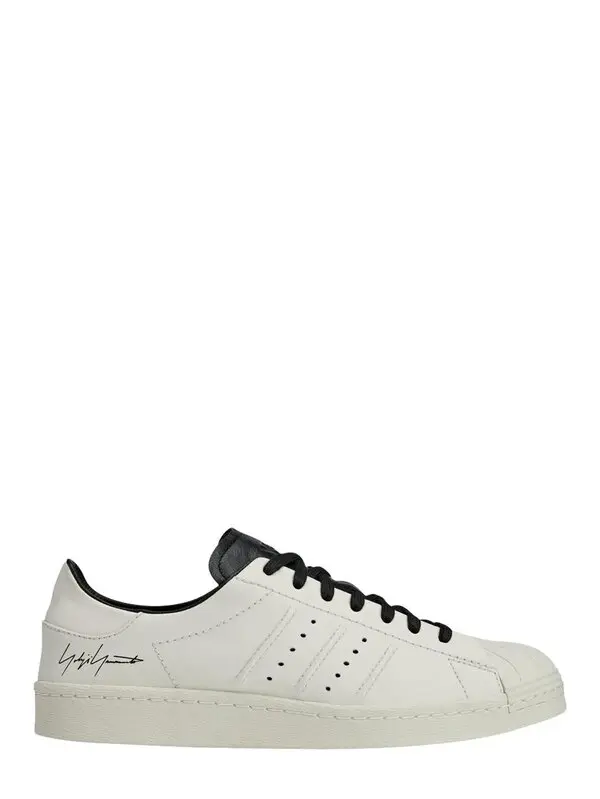 Adidas Y-3 Superstar Luxe Leather Sneakers - Grey