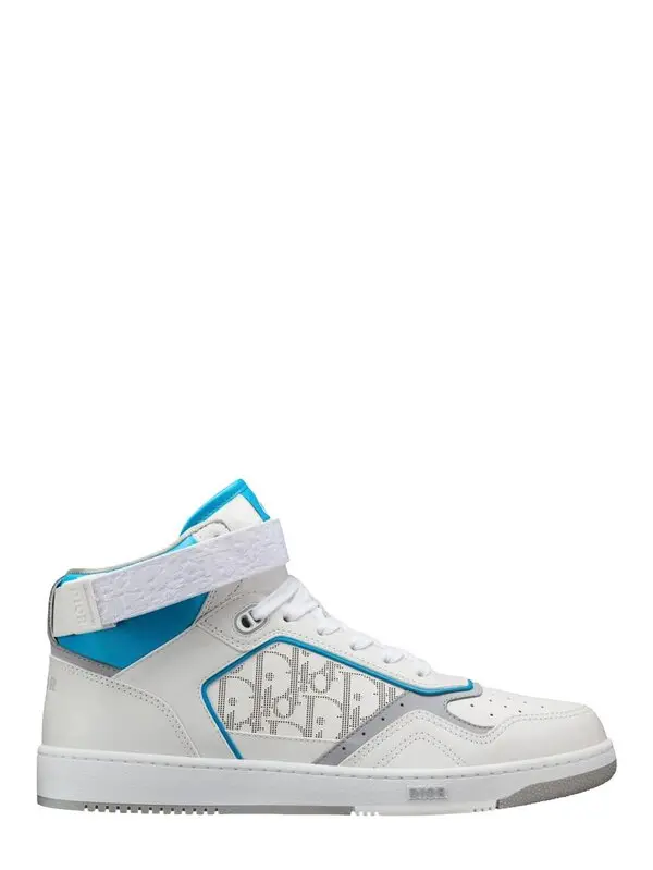 Dior B27 High Top Sneakers - White