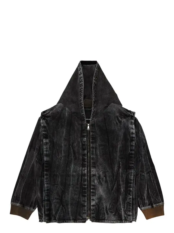 Y/project Velcro Denim Jacket - Black