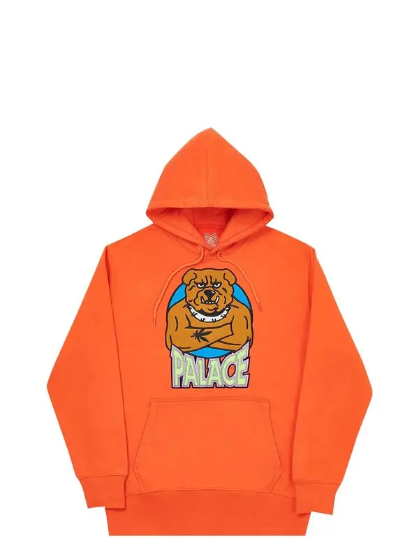 PALACE Bulldog Hood - Orange