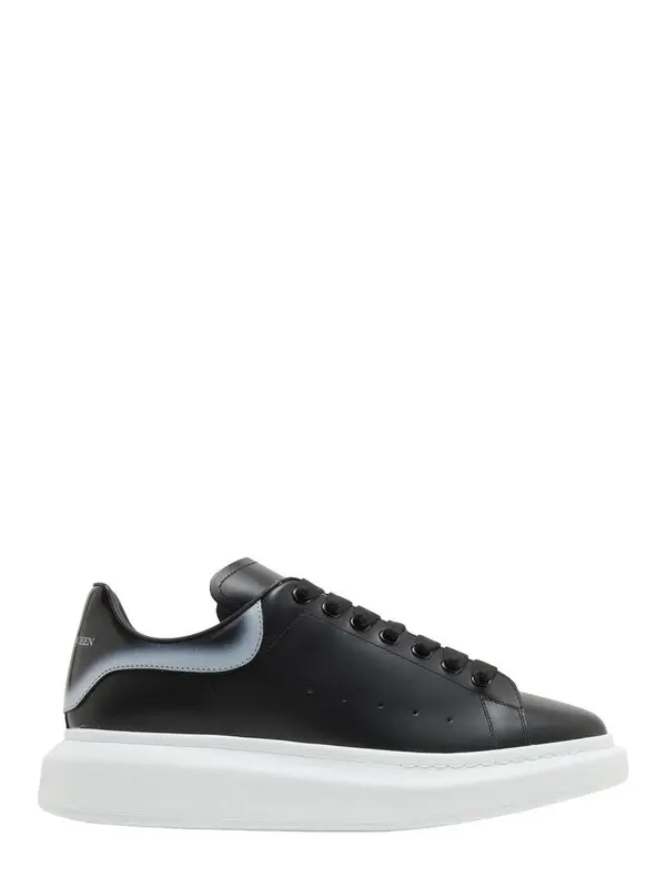 Alexander McQueen Oversized Sneaker With Faded Heel - Black