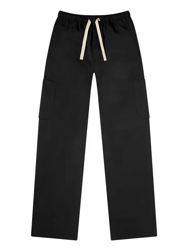 Palm Angels Monogram Loose Pants - Black