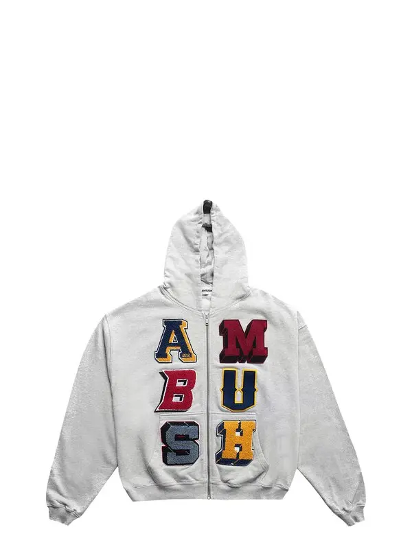 AMBUSH Zip-up Hoodie - Grey
