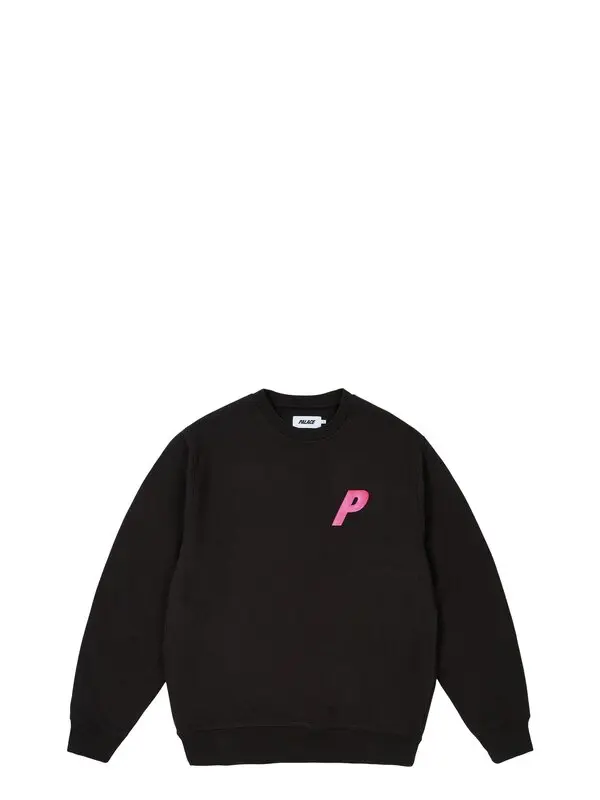 PALACE P3 Glitter Crew - Black
