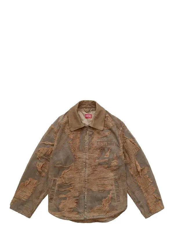 DIESEL® Distressed Jacket - Tan