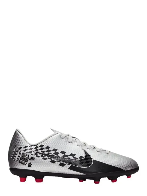 Nike Mercurial Vapor 13 Club Njr Fg Mg Gs Athletic Football Cleats - Silver
