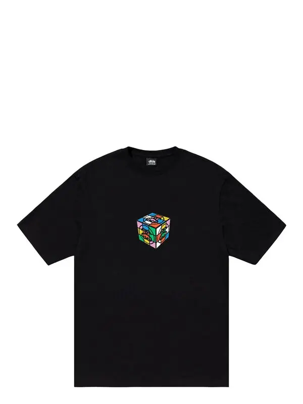 StÜssy Cube Tee - Black