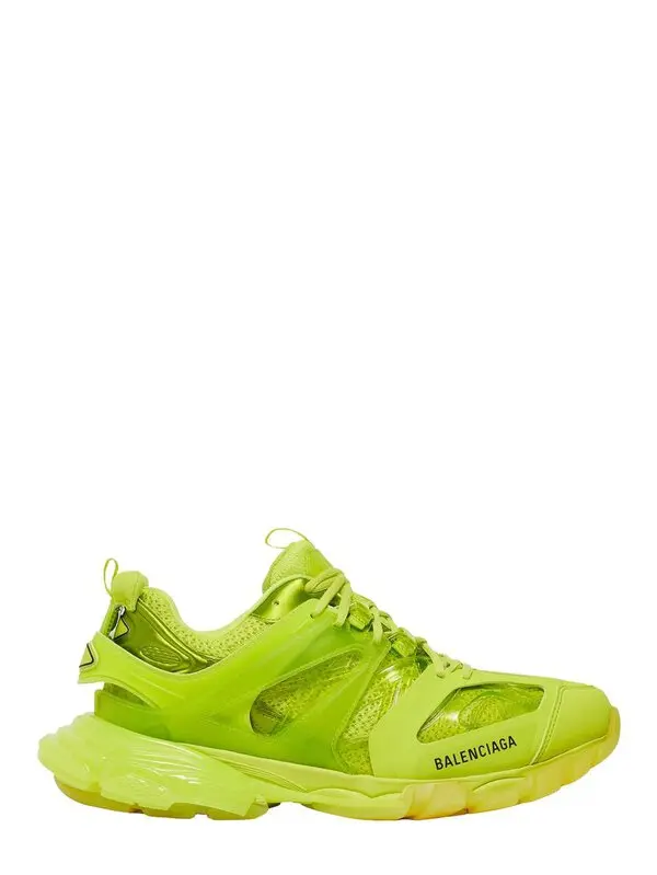 Balenciaga Track Sneaker With Clear Sole - Yellow