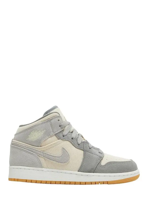 JORDAN 1 Mid Se Gs Sneakers - Cream
