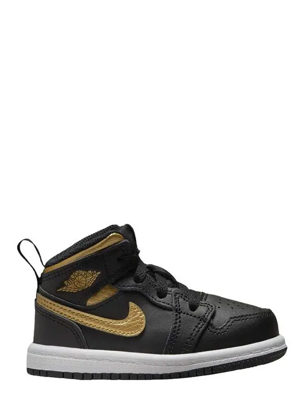 JORDAN 1 Mid Td Sneakers - Black