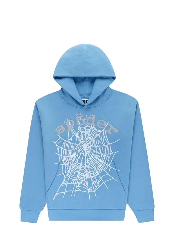 SP5DER Og Web V2 Hoodie - Blue