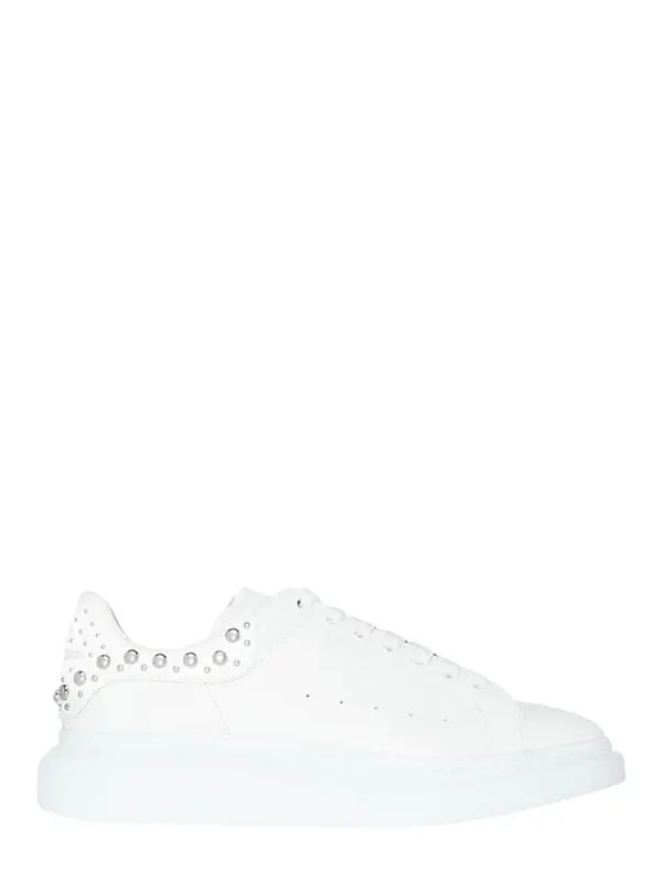 Alexander McQueen Oversized Studded Sneakers - White
