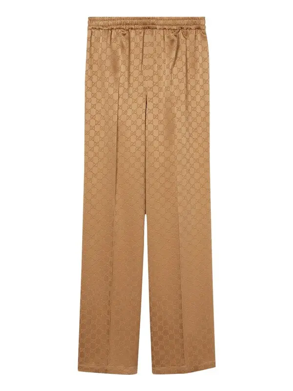 Gucci Jacquard Pants - Tan