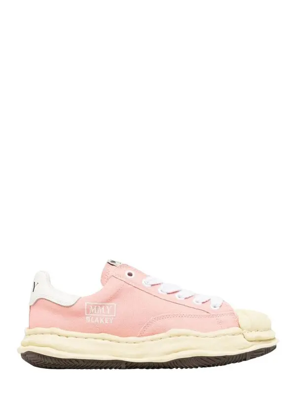 Mihara Yasuhiro Blakey Og Sole Vintage Canvas Low - Pink