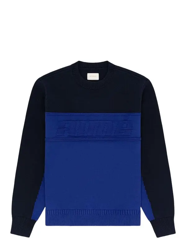 Aimé Leon Dore Sport Logo Crewneck Sweater - Blue