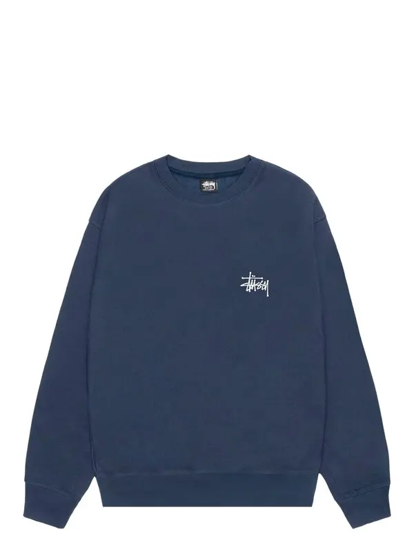 StÜssy Basic Crew - Blue