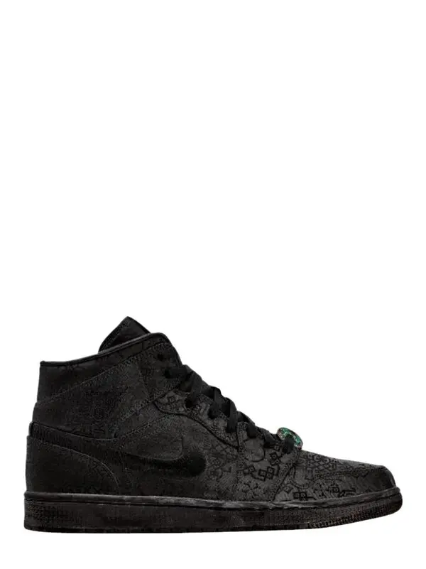JORDAN Dover Street Market X Clot X 1 Mid Sneakers - Black