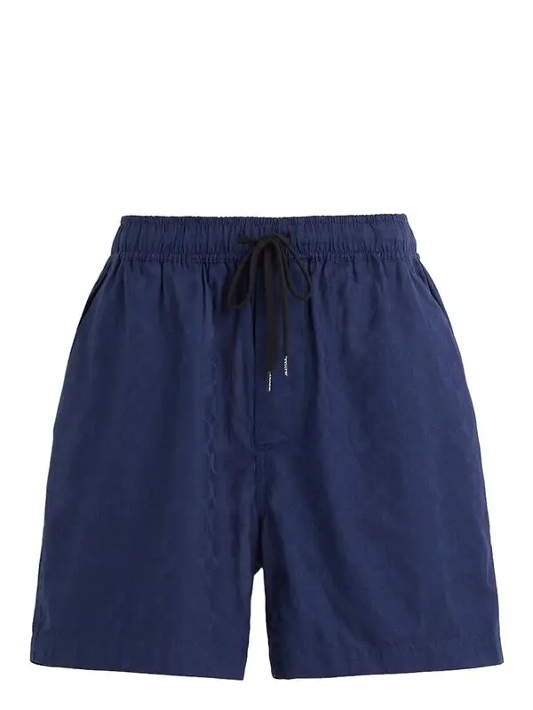 Coach Restored Jacquard Woven Shorts - Navy Signature