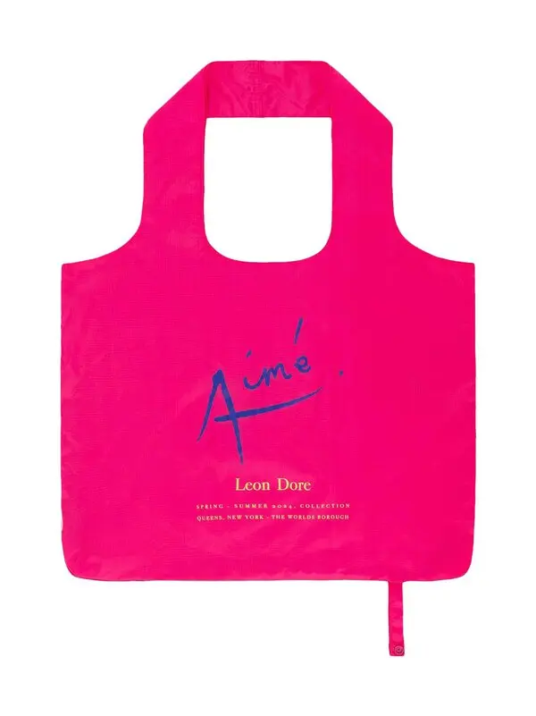Aimé Leon Dore Packable Logo Tote - Pink