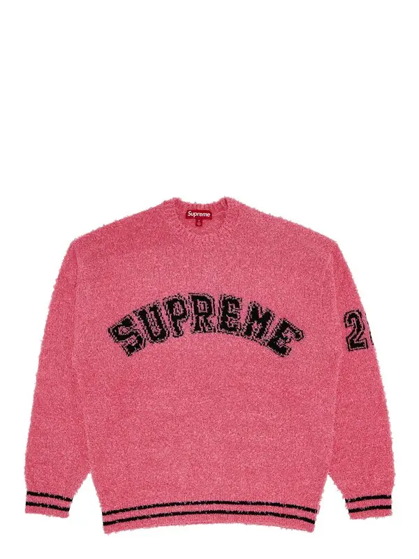 Supreme Textured Arc Sweater - Pink