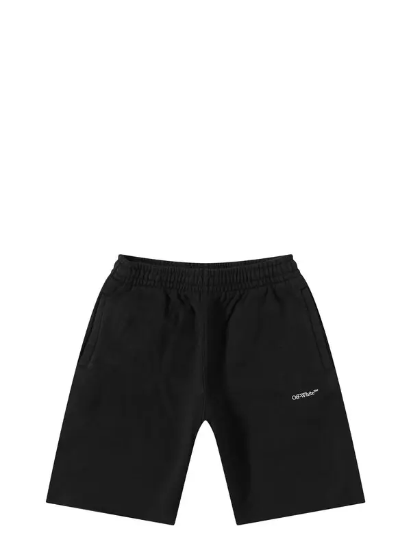 Off-White Marker Sweatshorts - Black