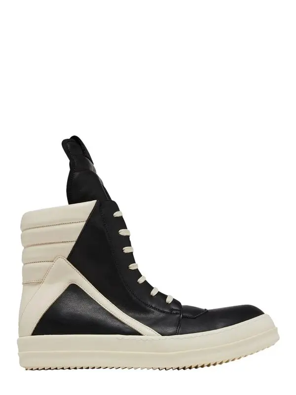 Rick Owens Porterville Geobasket Sneakers - Black