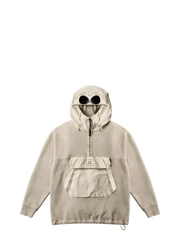 PALACE X C.p. Company Fleece Goggle Hood - Grey