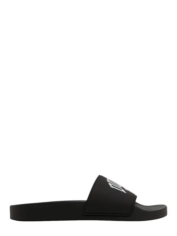 Balenciaga Pool Slides Cities Dubai - Black