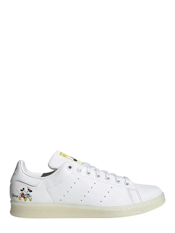 Adidas Disney X Superstar 'mickey And Minnie Holding Hands' Sneakers - White