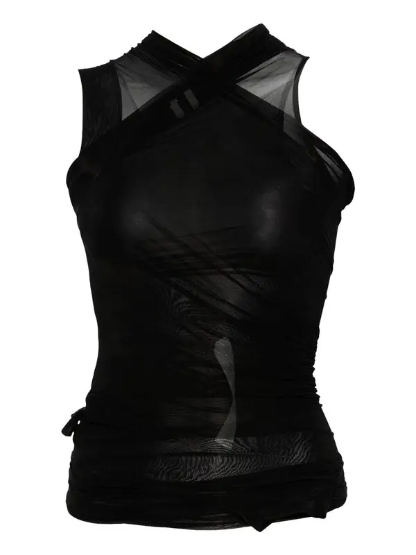 Rick Owens Hollywood Banana Top - Black