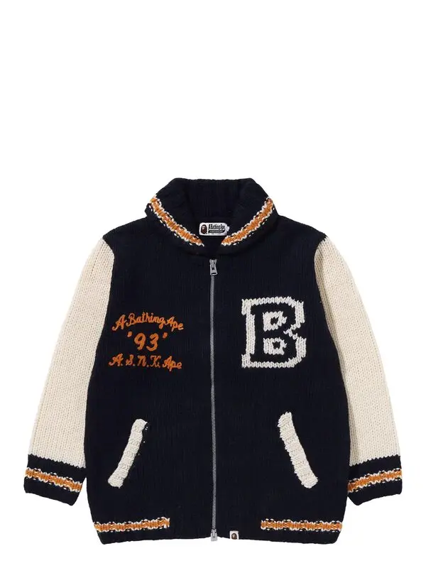A BATHING APE Cowichan Cardigan - Blue