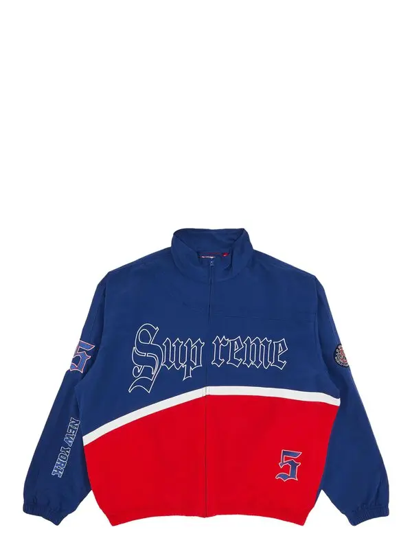 Supreme Old English Track Jacket - Blue